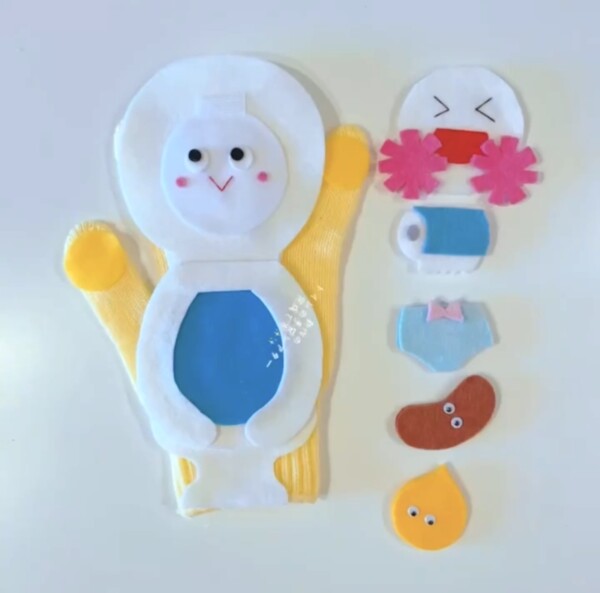 ♡トイレトレーニング手袋シアター完成♡ | Beans family Blog
